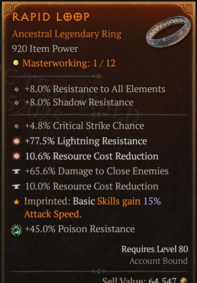 Masterworking Guide - Diablo 4 Season 4