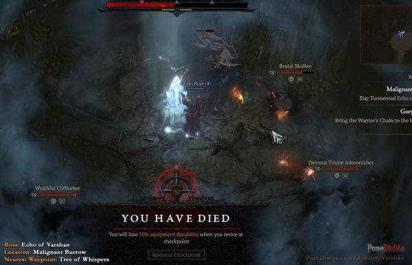 Diablo 4 Echo of Varshan - Uber and Torment Varshan Guide