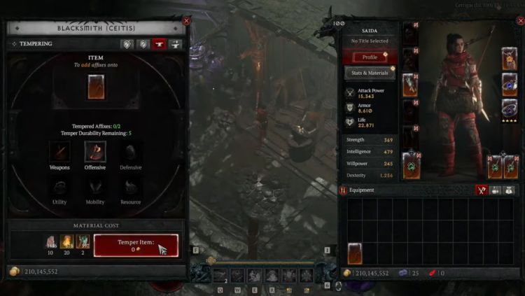 Tempering Guide - Diablo 4