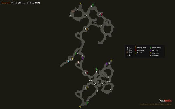 Gauntlet Maps - Diablo 4