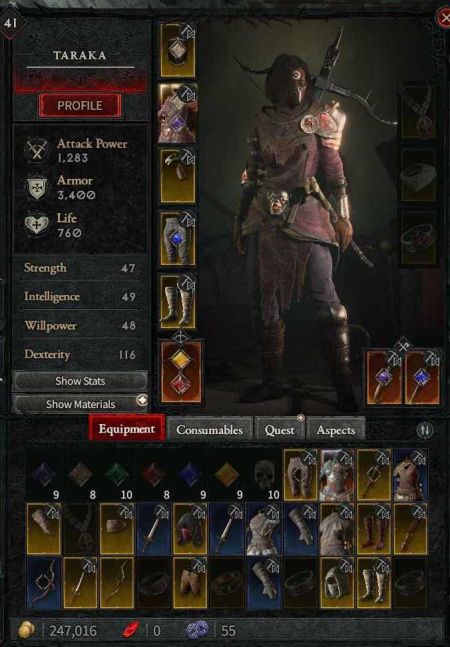 Diablo 4 Inventory - Diablo 4 Wiki