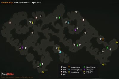 Gauntlet Maps - Diablo 4