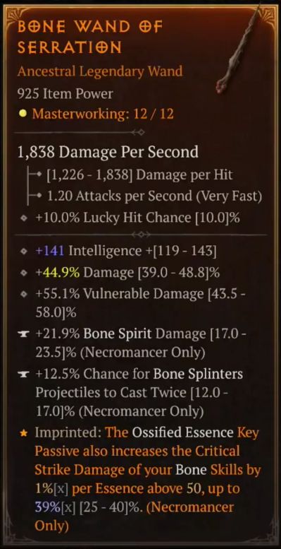 Masterworking Guide Season 11+ - Diablo 4 Season 4