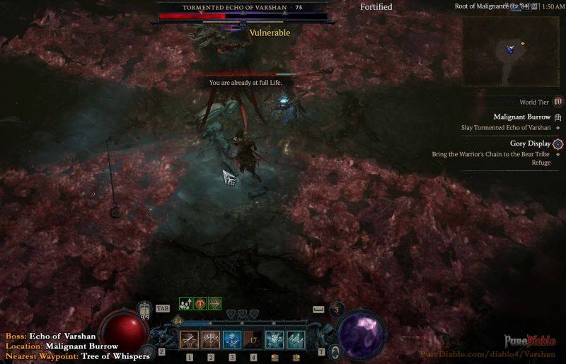 Diablo 4 Echo of Varshan - Uber and Torment Varshan Guide