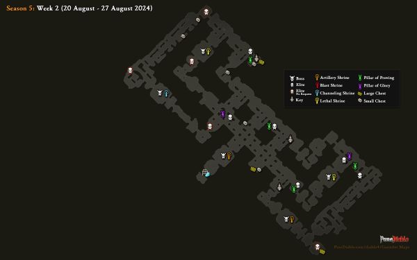 Gauntlet Maps - Diablo 4