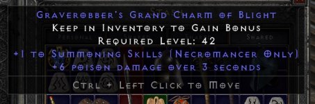 [SC] - Grand Charm +1 summoning skill Necro | PureDiablo Forums - The ...