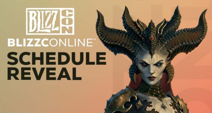 BlizzCon Diablo Schedule