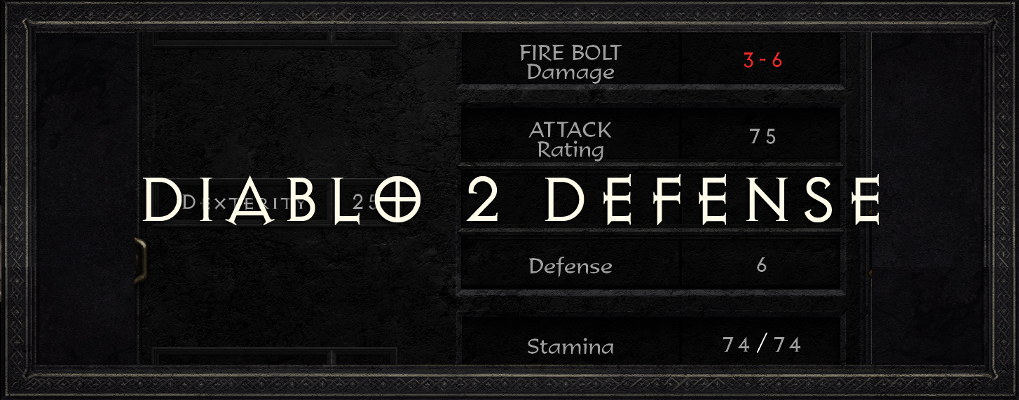 Defense - PureDiablo - Diablo 4 - Diablo 2 News. Wikis, and Features