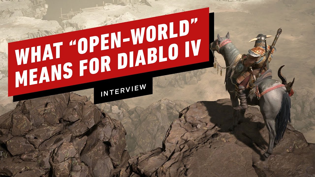 Blizzard on the Diablo 4 Open World