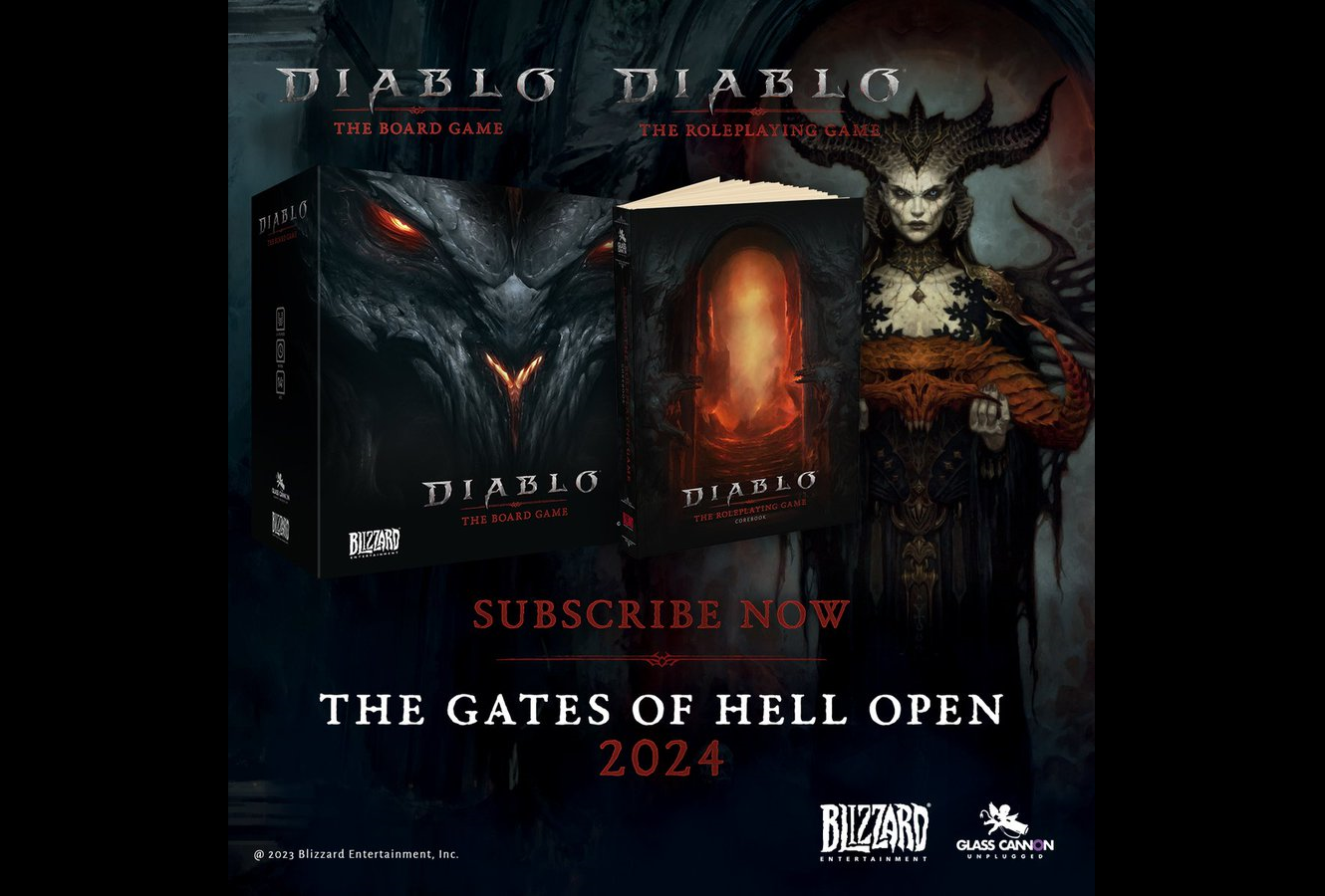 Diablo: The RPG & Board Game Revealed