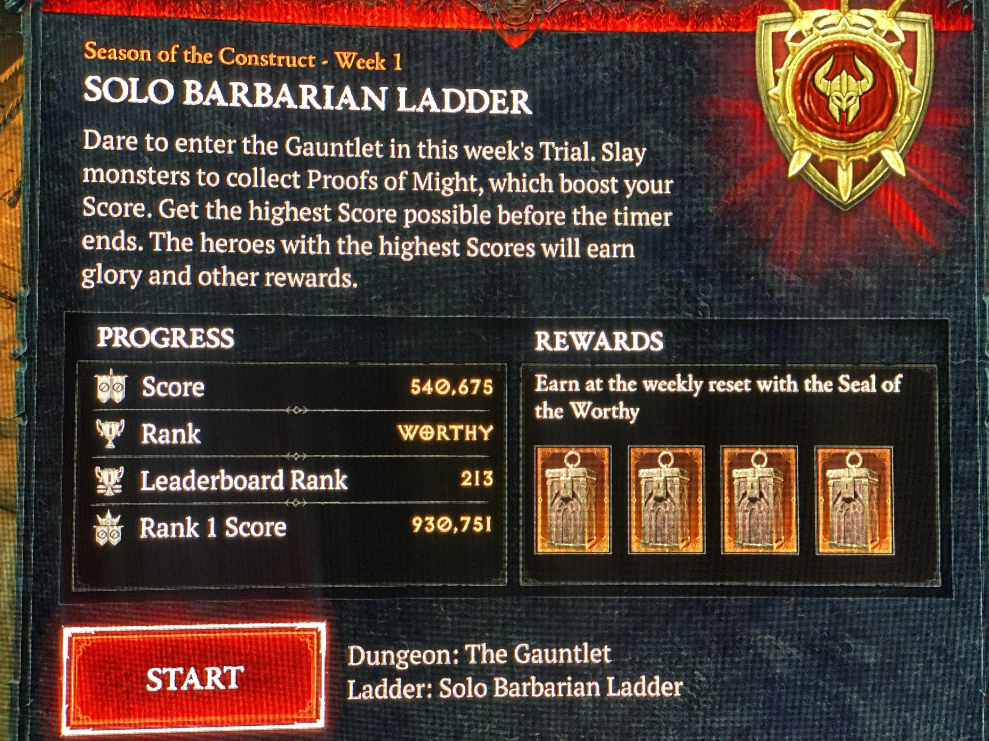 Diablo 4 Gauntlet: Shrine On!