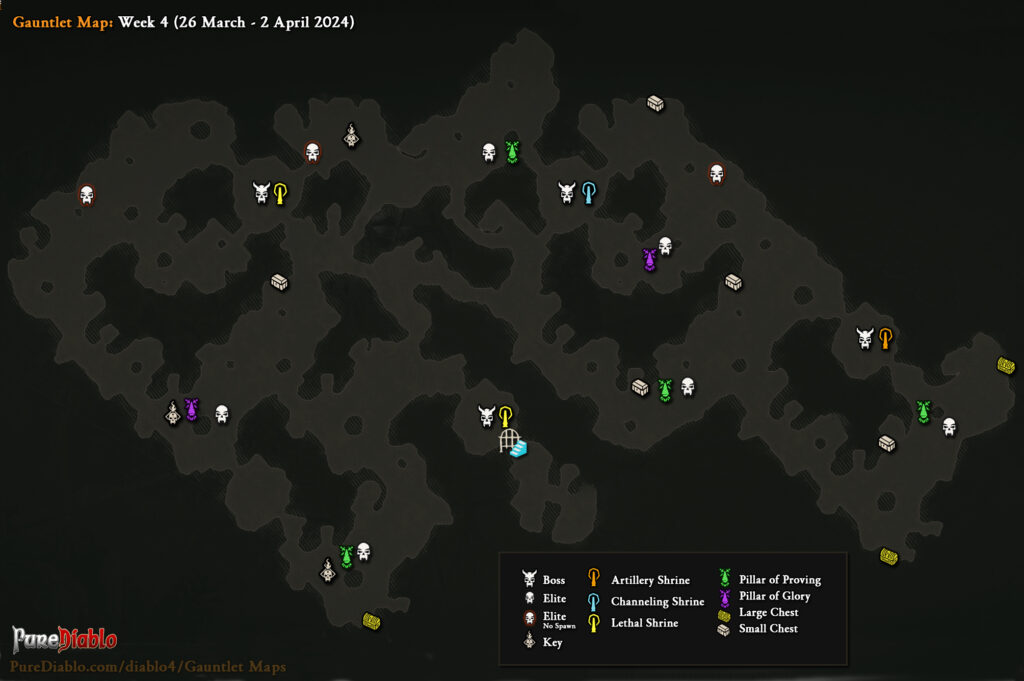 Gauntlet Map Week 4