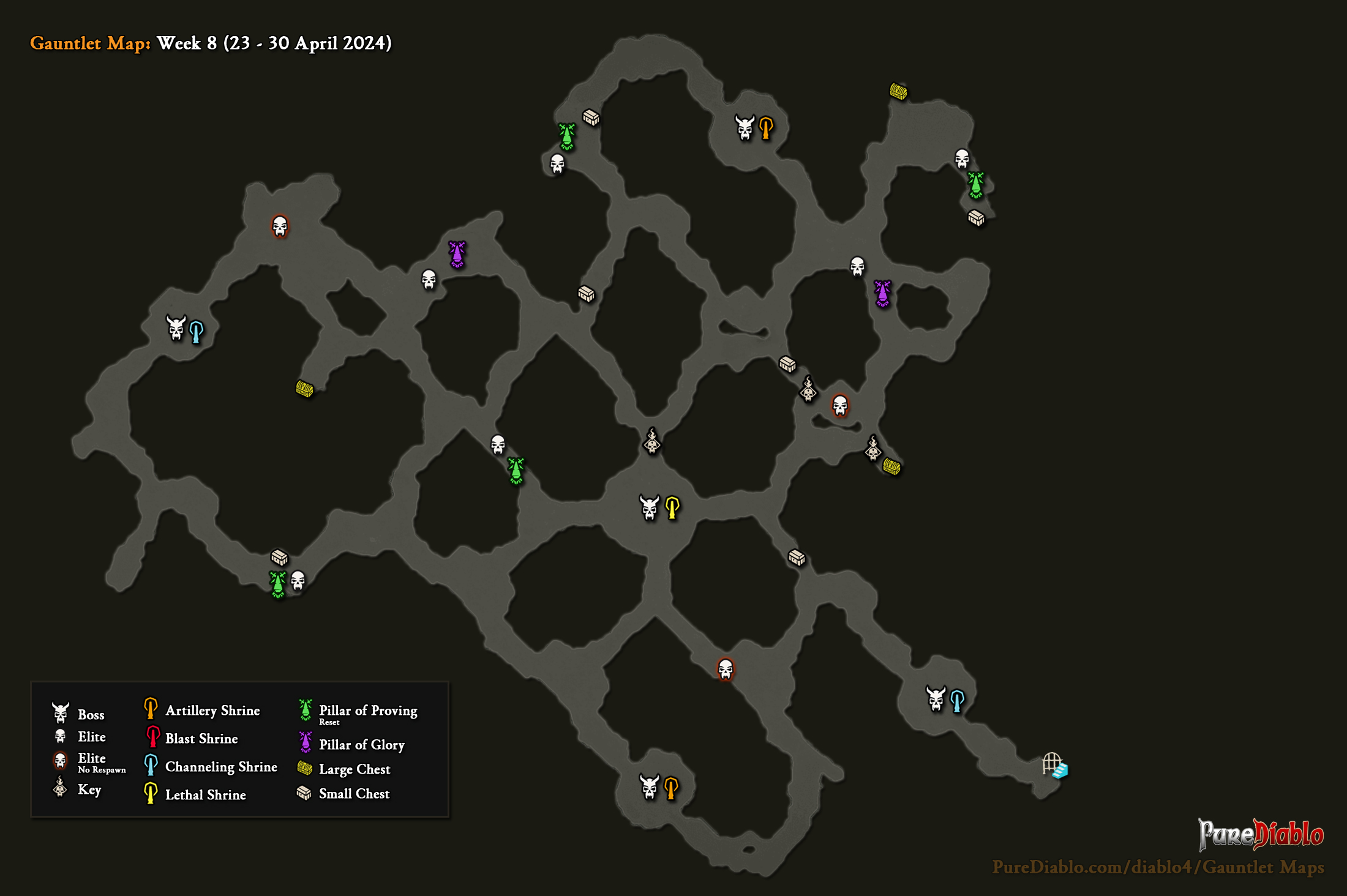 Gauntlet Map Week 8