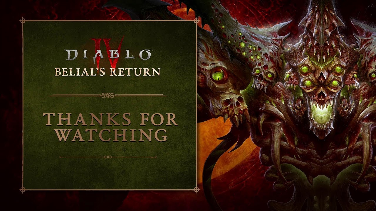Watch the Diablo 4 Season 8 live stream